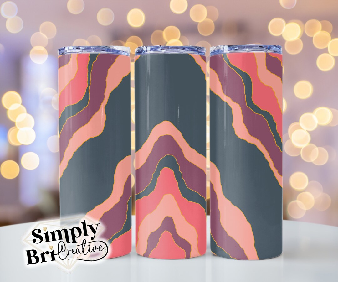 Geode Rhinestone Template Tumbler | Scatter Method | Tumbler Maker ...