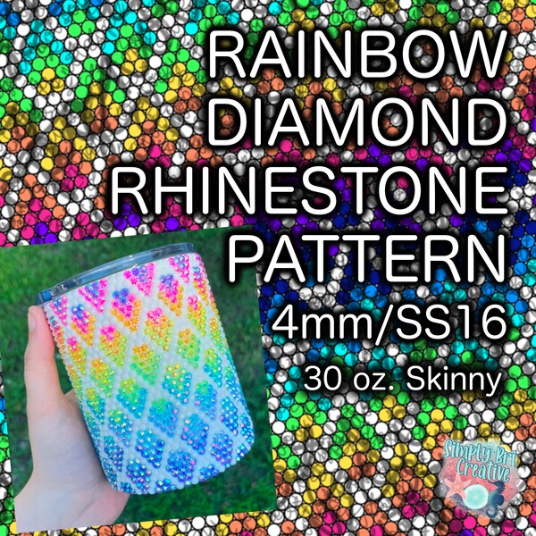 Rhinestone Rainbow - Etsy