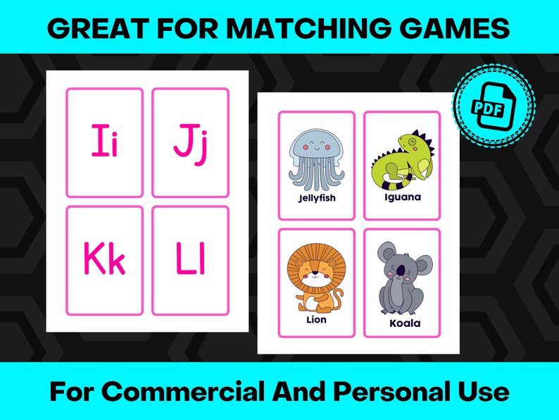 20 Alphabet and Number Flashcards for Kids Girls Boys - Etsy