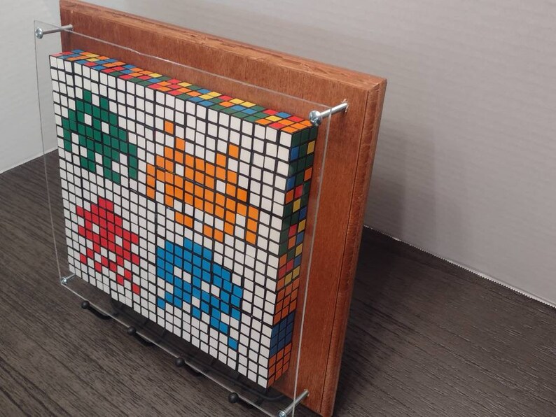 Space Invaders Mini Cube Mosaic - Etsy
