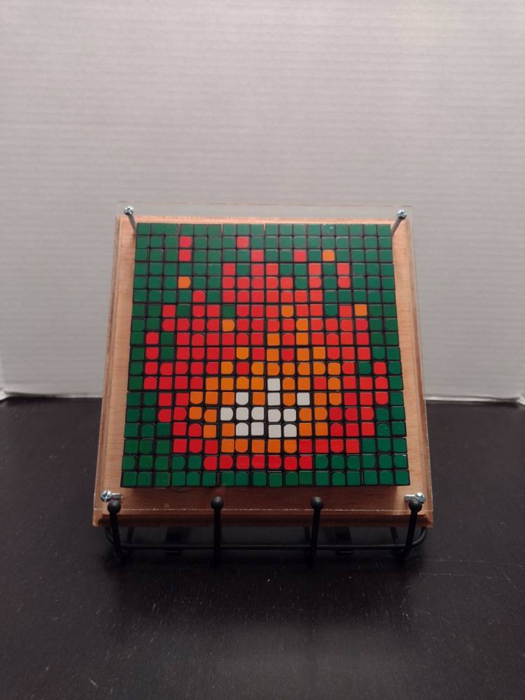 8 Bit Zelda Flame Mini Cube Mosaic - Etsy