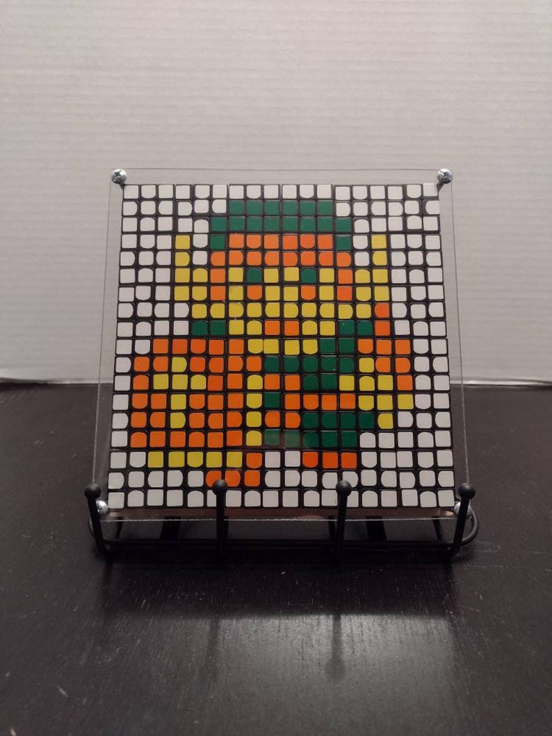 8 Bit Link Mini Cube Mosaic - Etsy