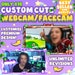 Custom Animated Facecam Overlay / Webcam Overlay in Cute Style or ...