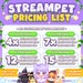 Custom Chibi Cute Stream Pet Widget / Animated Stream Widget / Pet ...