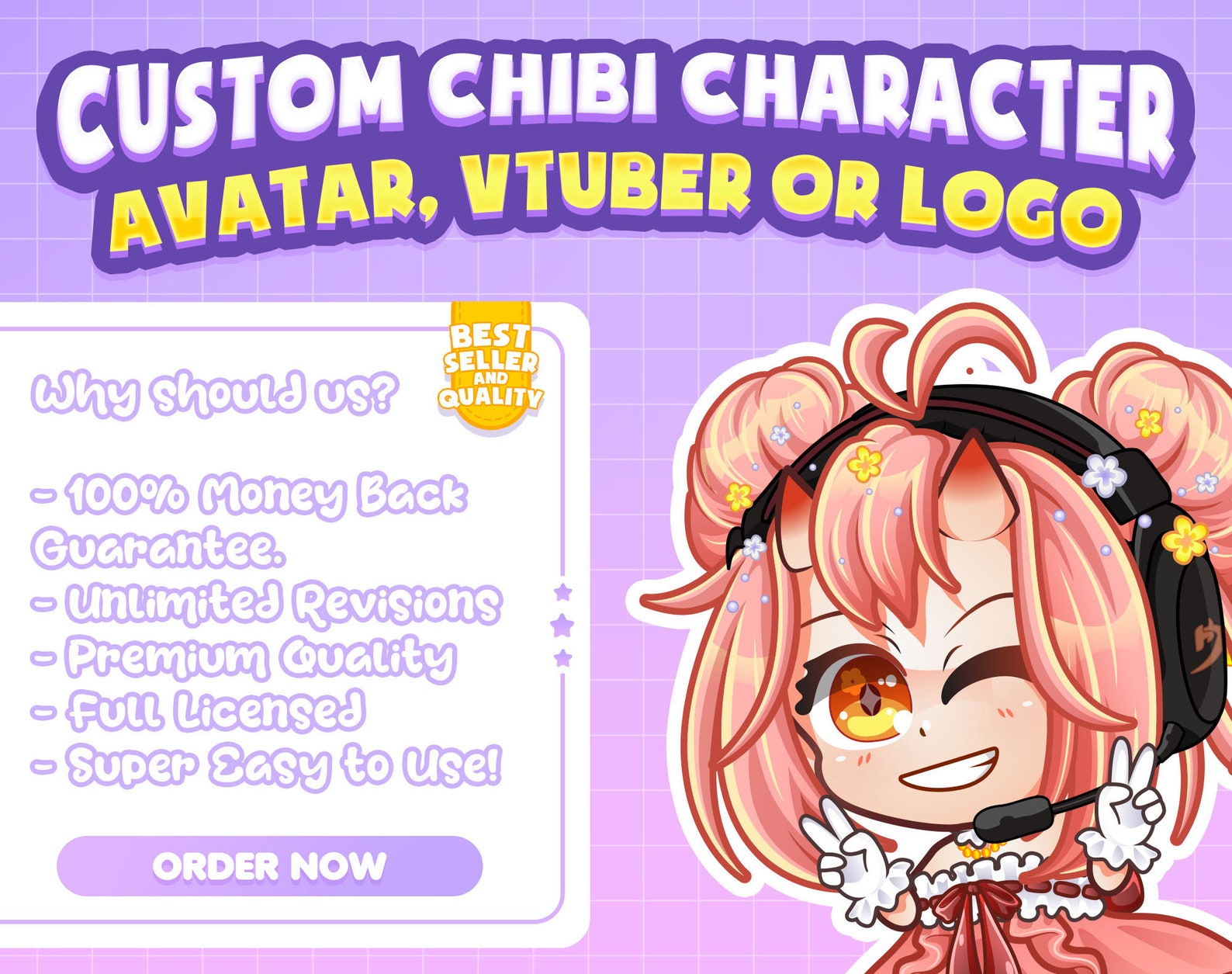 Custom Chibi Cute Character for Your Chibi Couple / Chibi - Etsy