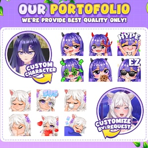 6x Custom Animated Emotes, Emojis, Sub Emotes for Your Twitch, Youtube ...