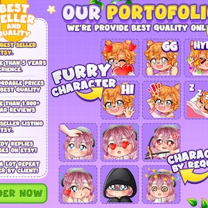 6x Custom Animated Emotes, Emojis, Sub Emotes for Your Twitch, Youtube ...