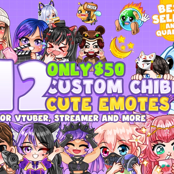Custom Tiktok Emotes - Etsy