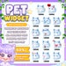 Custom Chibi Cute Stream Pet Widget / Animated Stream Widget / Pet ...