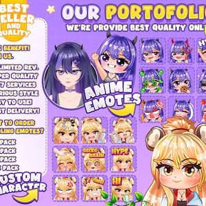 9x Custom Animated Emotes, Emojis, Sub Emotes for Your Twitch, Youtube ...