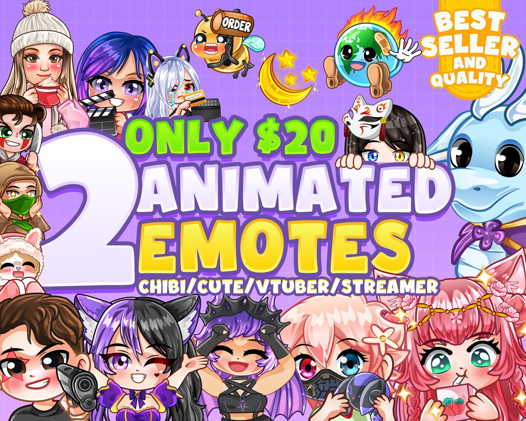 2 emoticones animados personalizados, emojis, subemoticones para tu ...