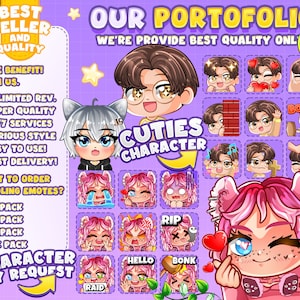 9x Custom Animated Emotes, Emojis, Sub Emotes for Your Twitch, Youtube ...