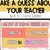 Take a Guess About Your Teacher. Back to School Game. Get to Know You ...