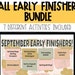 Fall Early Finishers. Literacy Early Finishers. Literacy Activities. - Etsy