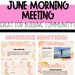 June Morning Meeting Slides | Morning Meeting Activities - Etsy
