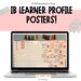 IB Learner Profile Classroom Posters. MYP and PYP Learner Profile ...