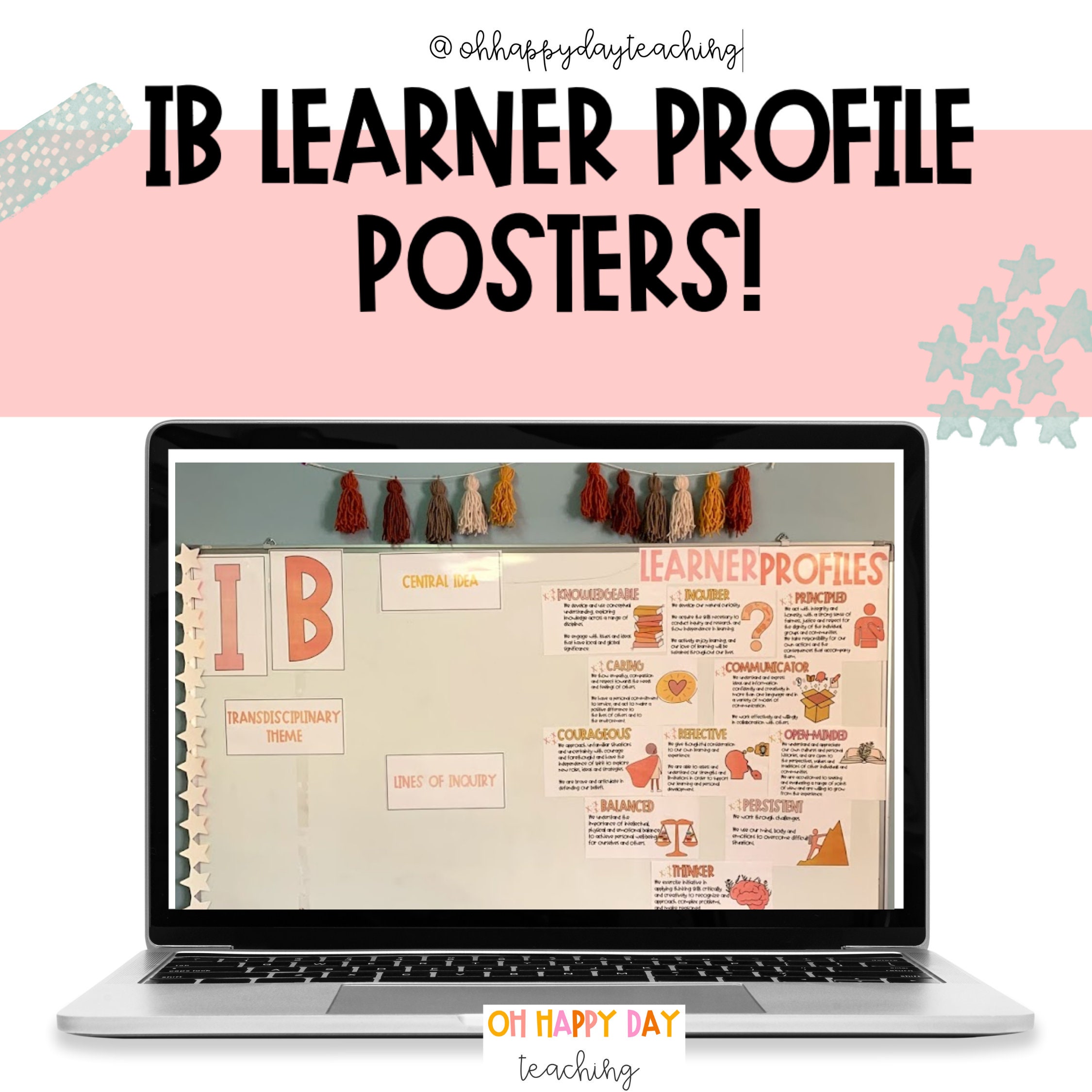 IB Learner Profile Classroom Posters. MYP and PYP Learner Profile ...