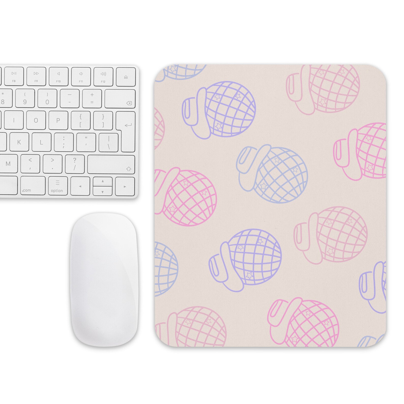 Disco Cowboy Mouse Pad - Cute Mouse Pad - Aesthetic Mousepad - Teacher ...