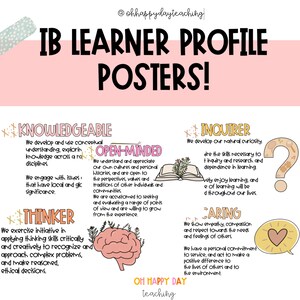 IB Classroom Display Bundle - Etsy