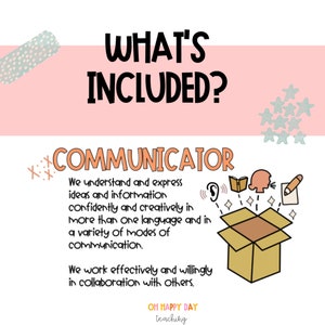 IB Learner Profile Classroom Posters. MYP and PYP Learner Profile ...