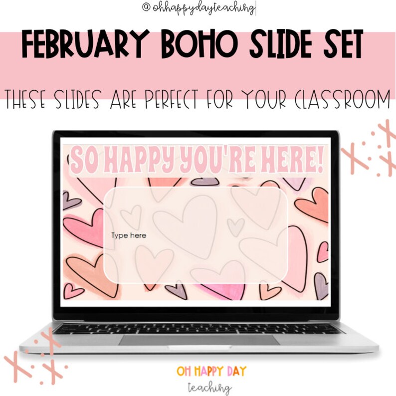 Year Long Editable Slide Template Bundle! - Etsy