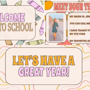 Back to School- Meet the Teacher- Open House -google Slides, Powerpoint ...