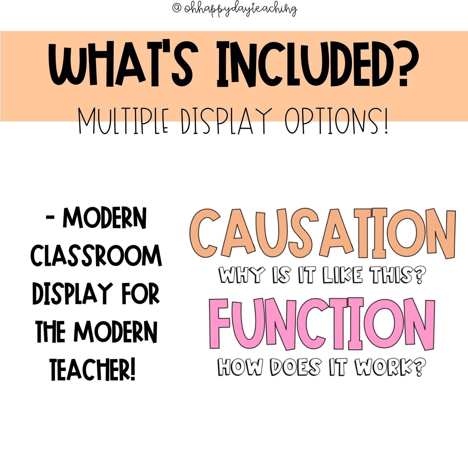 IB Key Concepts Classroom Display| PYP and MYP - Etsy