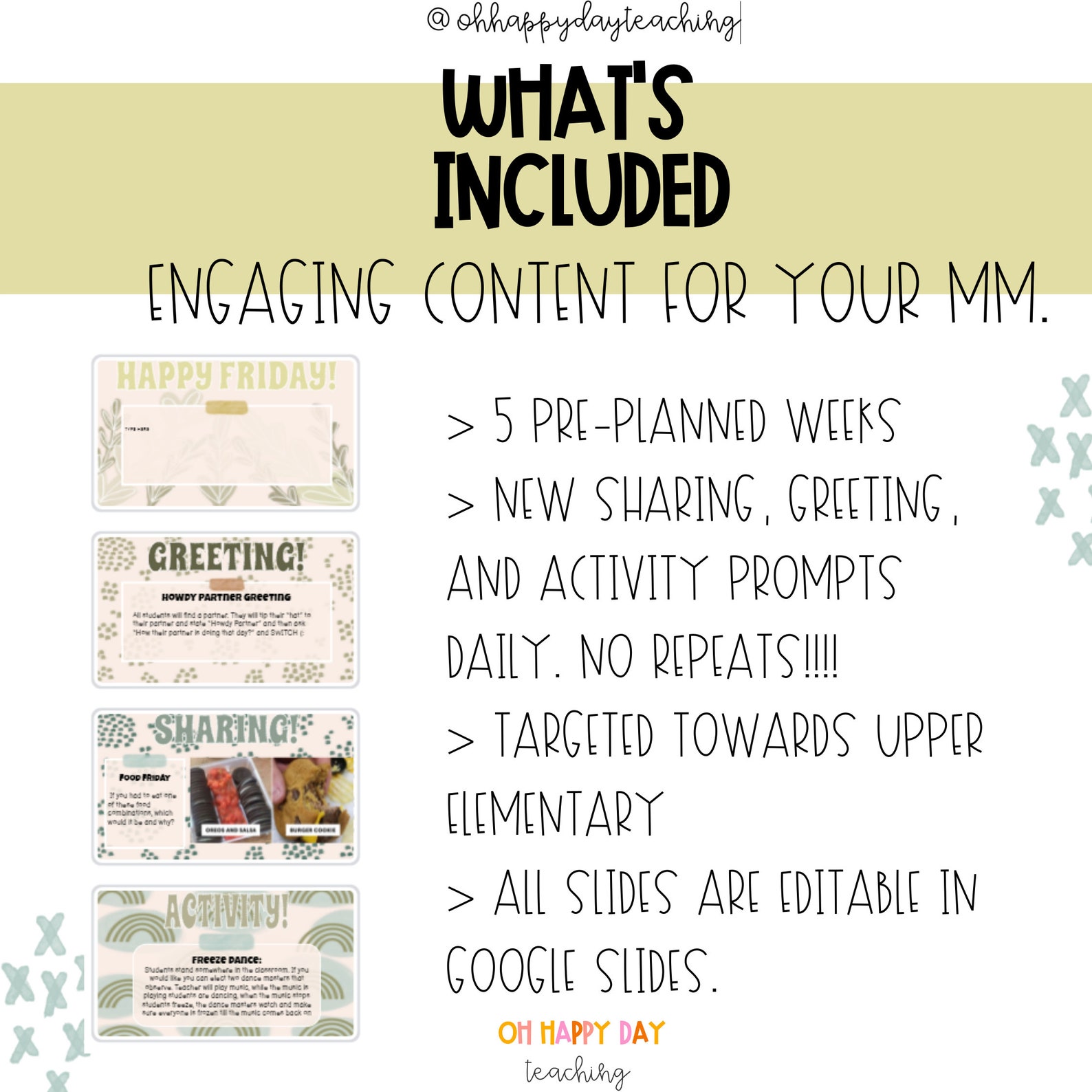 March Morning Meeting Slides. Morning Meeting Slides in Google Slides ...