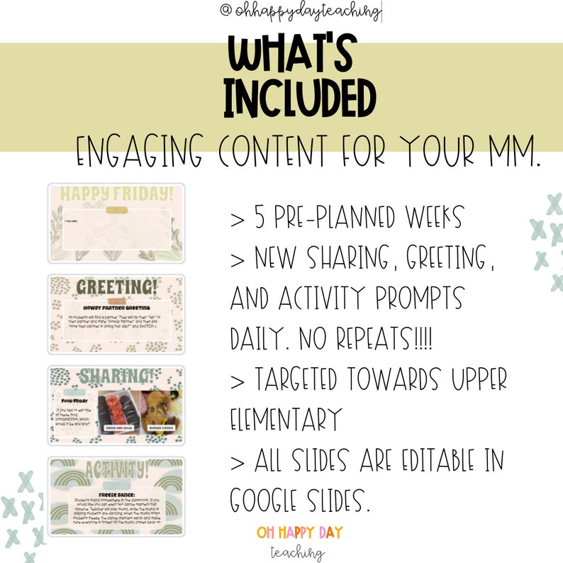 March Morning Meeting Slides. Morning Meeting Slides in Google Slides ...