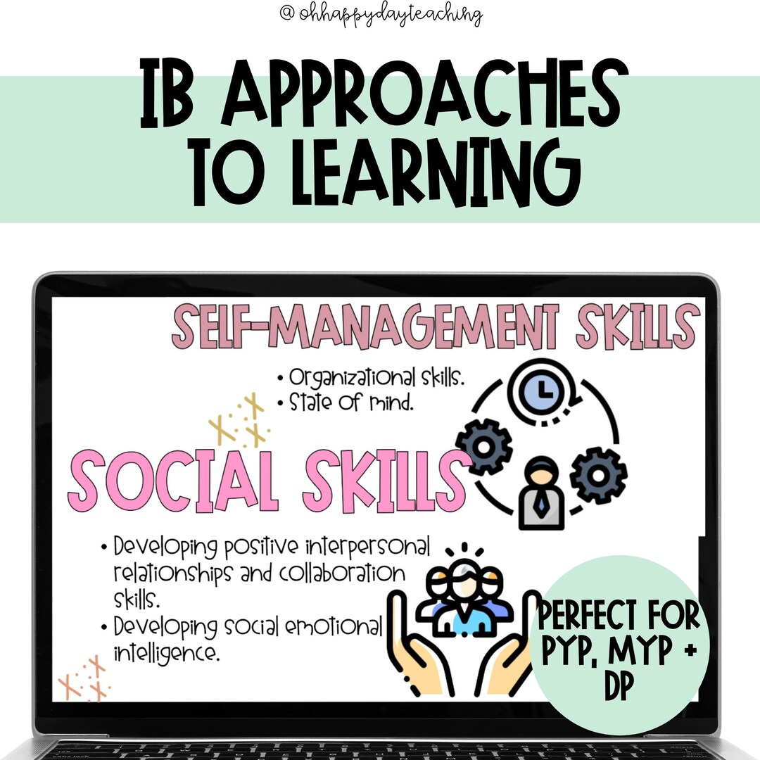 IB Approaches to Learning Classroom Display | PYP and MYP - Etsy