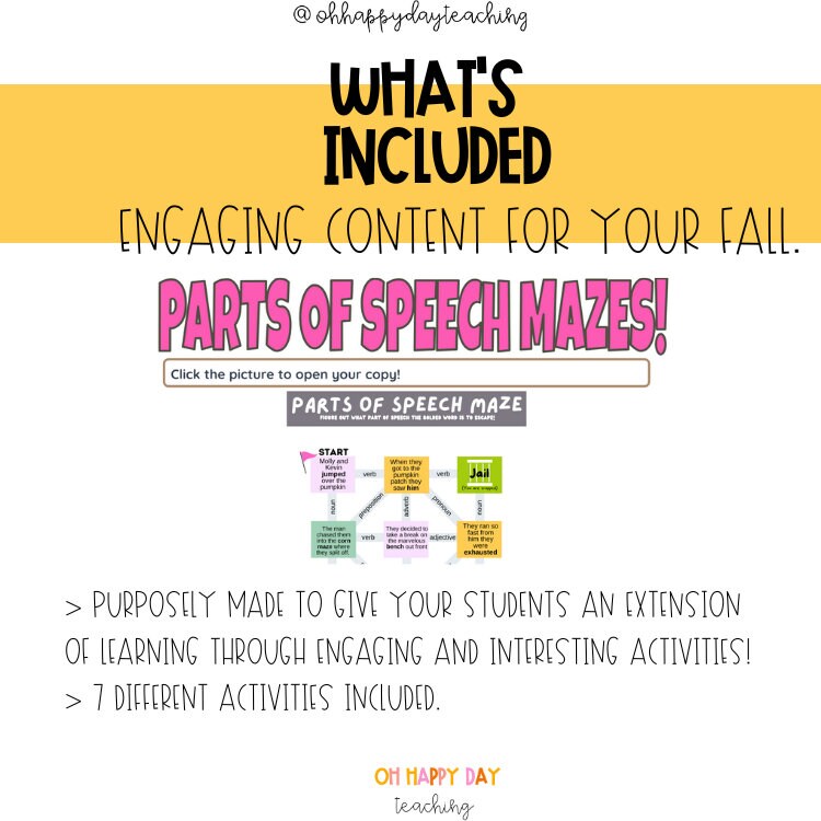 Fall Early Finishers. Literacy Early Finishers. Literacy Activities. - Etsy