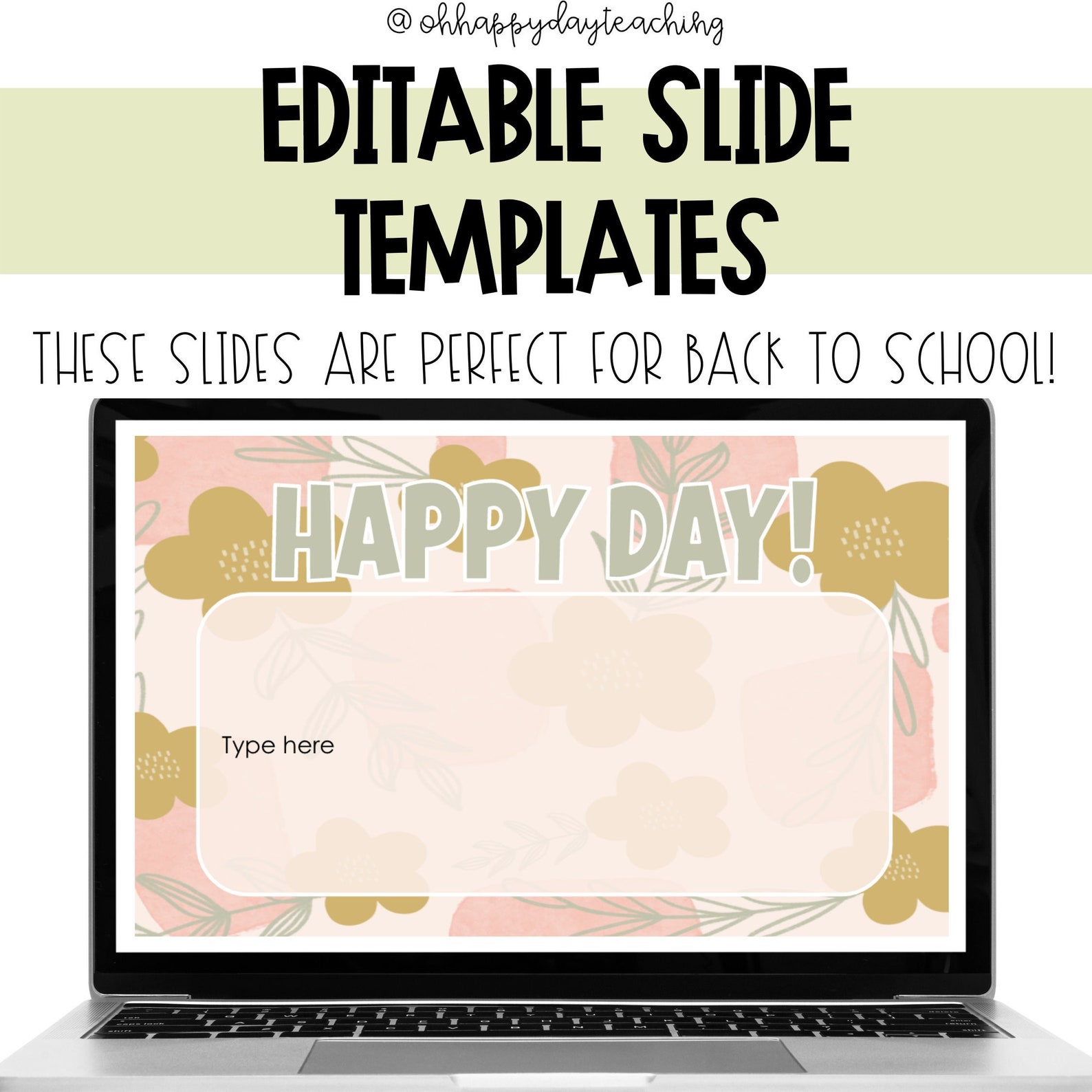 Google Slide Templates. | Daily Agenda Slides. September Slides. - Etsy