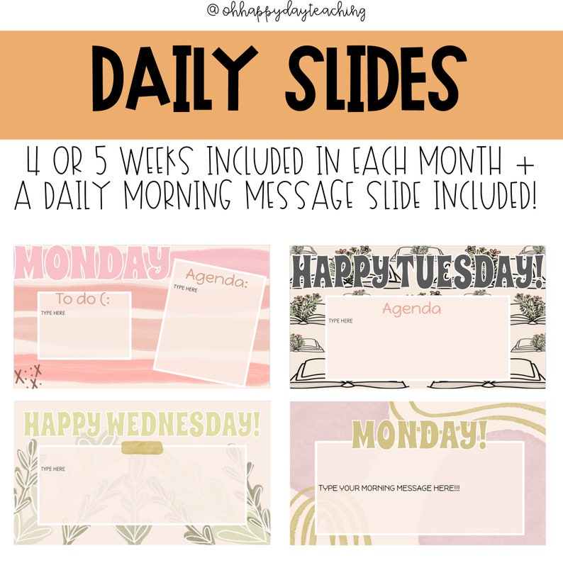 Morning Meeting Bundle- Upper Elementary| YEAR-LONG BUNDLE | Paperless ...
