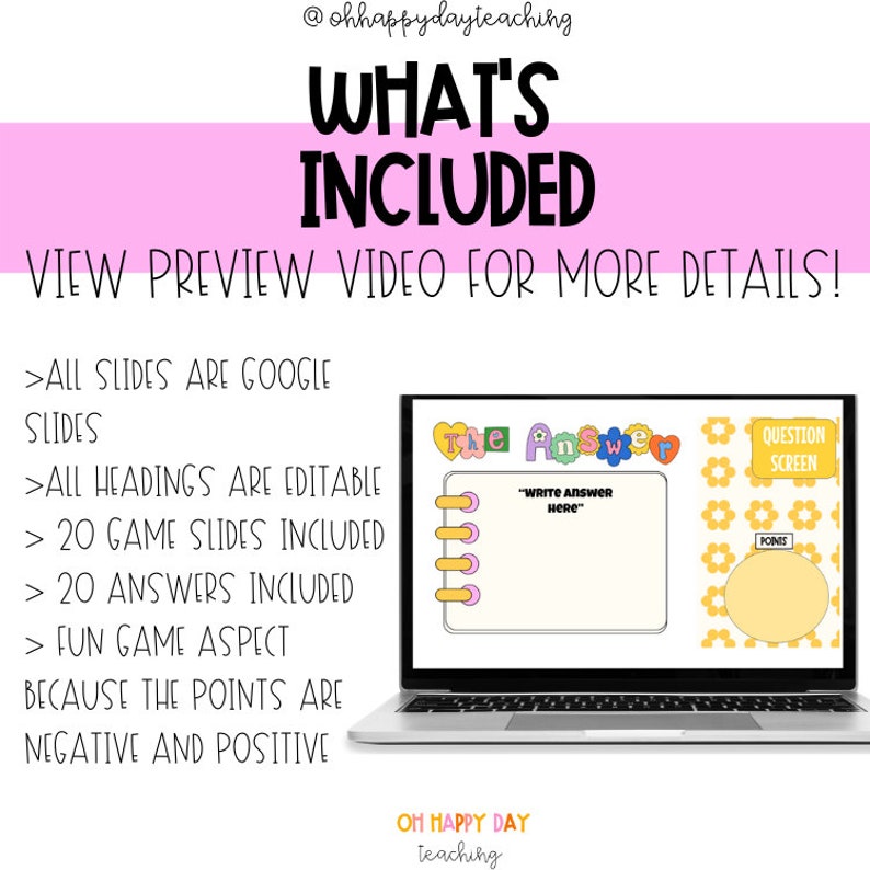 Routines and Procedures Game | Take a Chance Game - Etsy