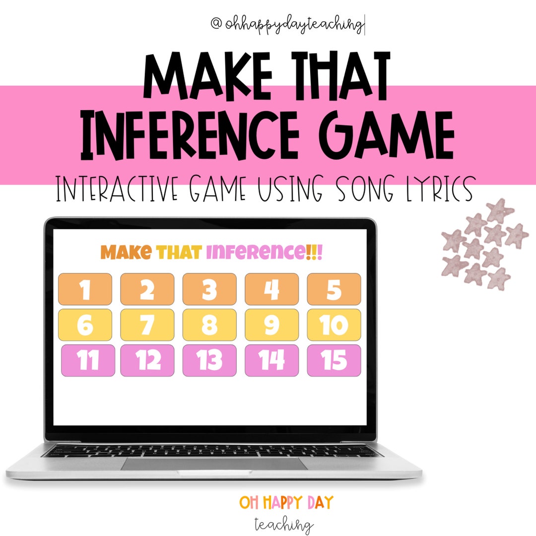 Inferencing Game. | Upper Elementary Literacy Game. | Engaging Academic ...