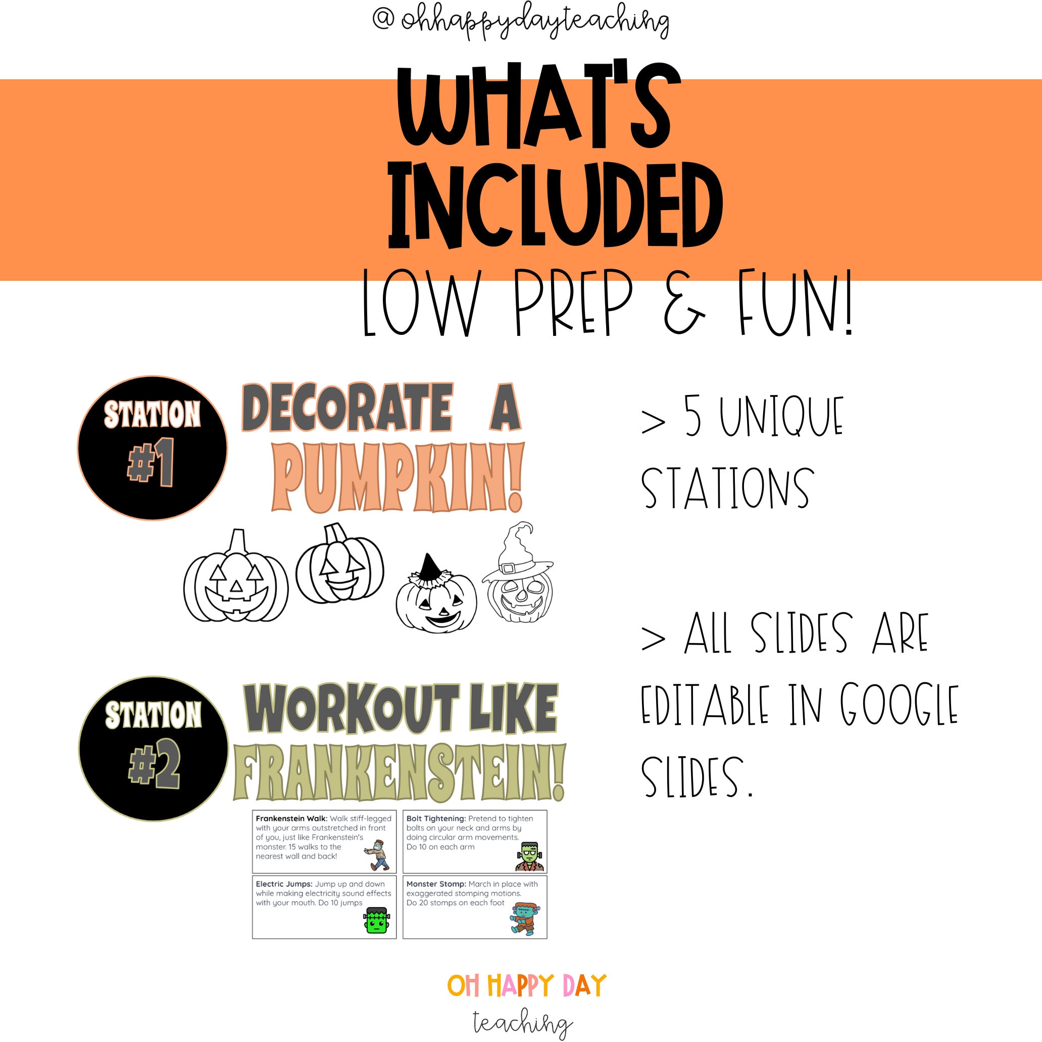 Halloween Classroom Party Activities and Stations. Halloween Party. - Etsy
