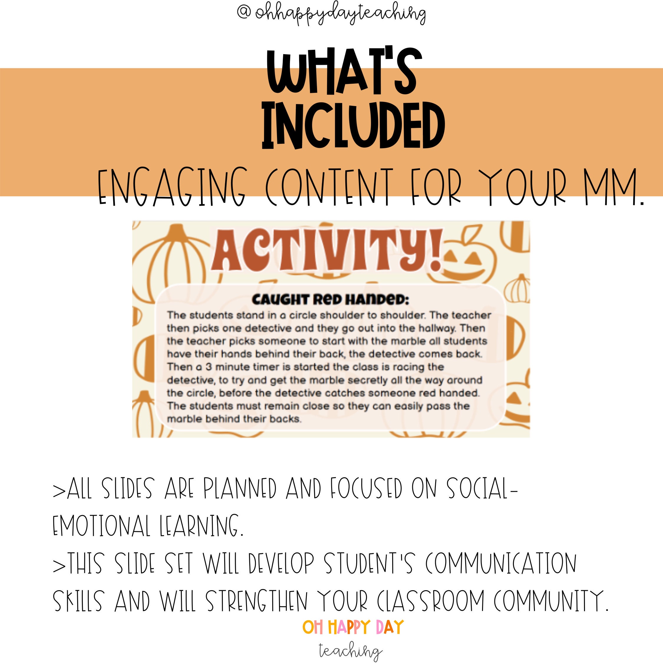 Halloween Morning Meeting Slides. Upper Elementary Morning Meeting. - Etsy