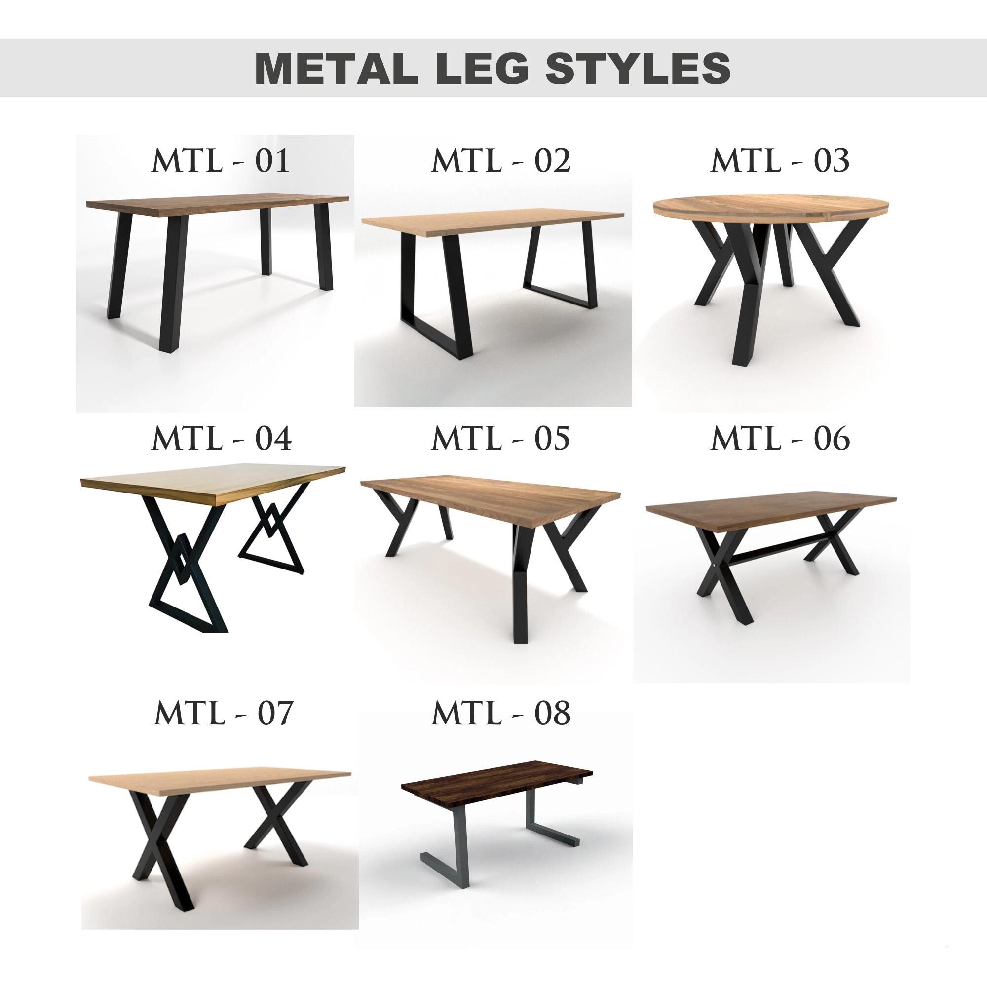 Modern Walnut Table for Dining Room, Walnut Wood Legged Farmhouse Table ...