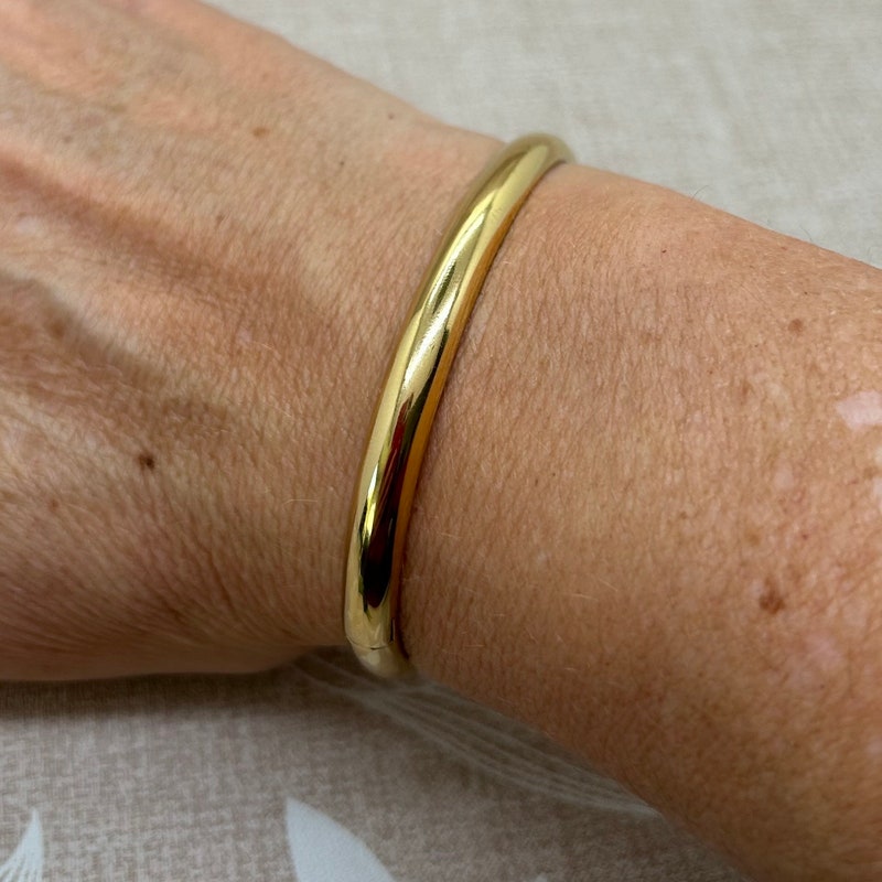 Oval Bangle - Etsy