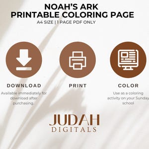 Noah's Ark Coloring Pages Preschool Activities, Christian Homeschool ...