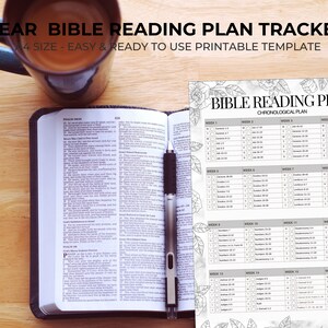 Bible Reading Plan One Year, Bible Study Plan, Chronological Bible Plan ...