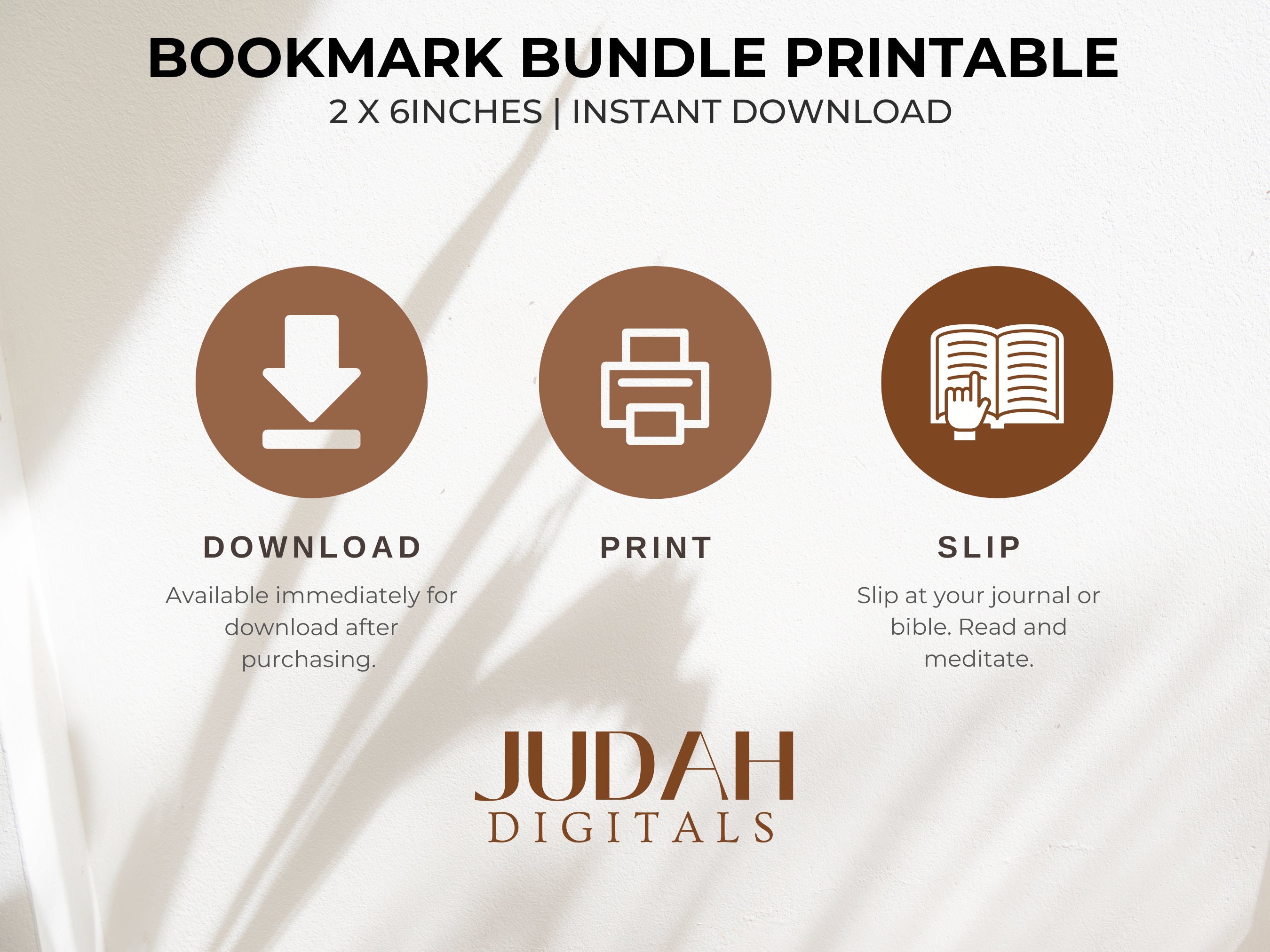 Bible Verse Bookmarks Printable - 6 Japanese Scenery, Faith-inspired ...