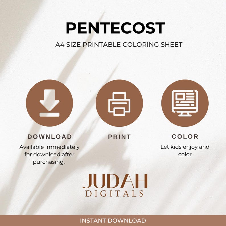 Pentecost Coloring Page for Kids | Acts 2 Bible Verse Coloring Sheet ...