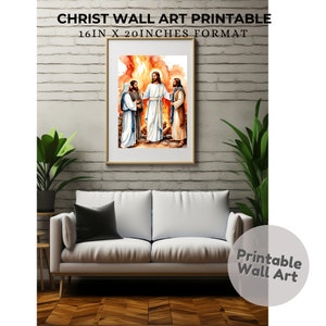 Shadrack Meshack Abednego With Jesus, Fiery Furnace Bible, Christian ...