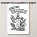 Nativity Faith Printable Coloring Bookmarks Christian Homeschool ...