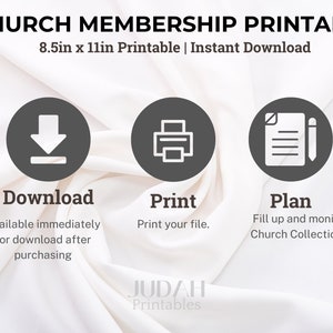 Church Tithe Tracker, Giving Log, Tithes and Offering Tracker ...