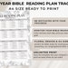 Bible Reading Plan One Year, Bible Study Plan, Chronological Bible Plan ...