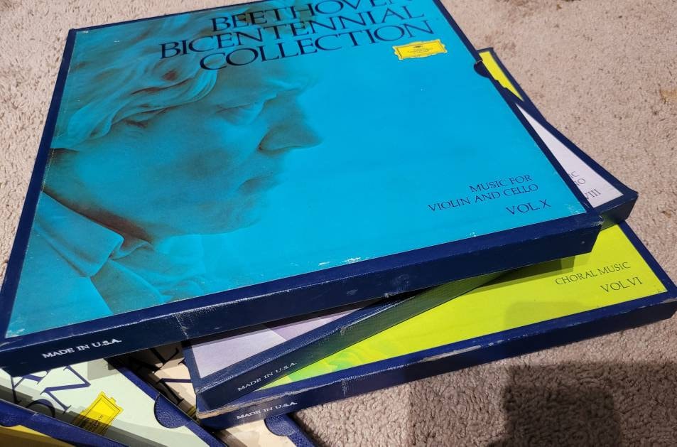 Beethoven Bicentennial Collection Vinyl Records - Etsy