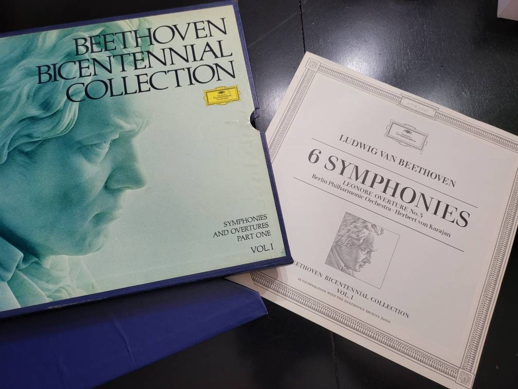 Beethoven Bicentennial Collection Vinyl Records - Etsy