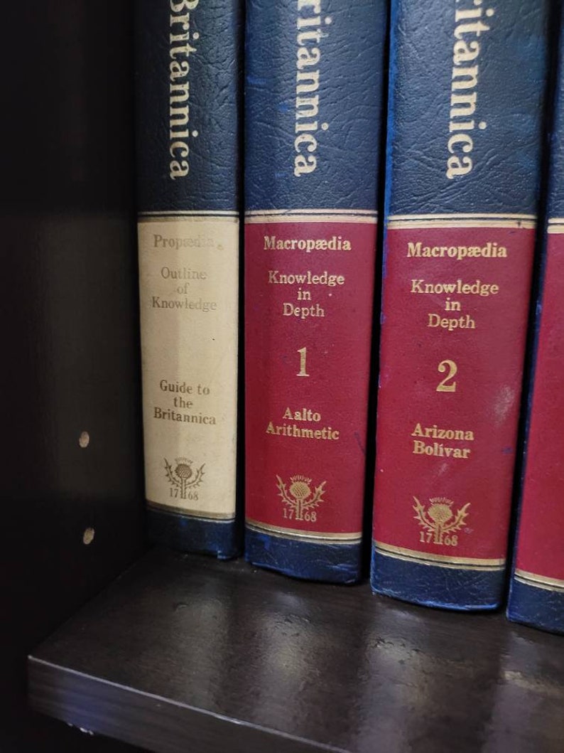Encyclopedia Britannica Full Set Hardcover, - Etsy
